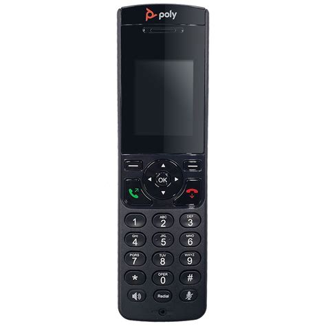 Polycom Vvx D230 Wireless Handset With Base Station 2200 49230 001