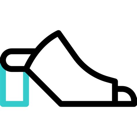 Icono De Mulas Basic Accent Outline