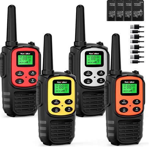 Maxtalker Walkie Talkies For Adultsrechargeable Walkie
