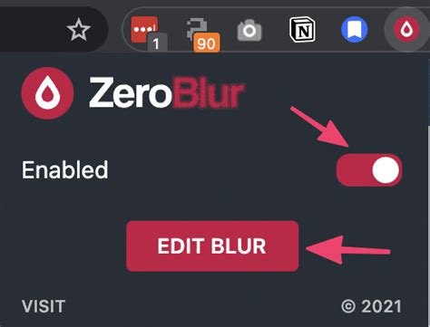 Zeroblur Free Blur Extension For Chrome Firefox Edge