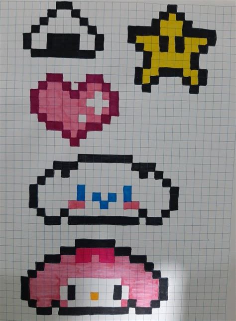 120 Ideas De Dibujos Pixelados Arte De Píxeles Fácil Dibujos En