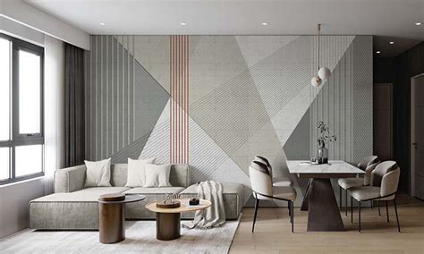 Abstract Diagonals Wall Mural Wallpaper Extradecor