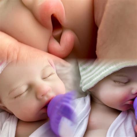 33cm Open Mouth Silicone Loulou Full Body Solid Silicone Newborn Girl