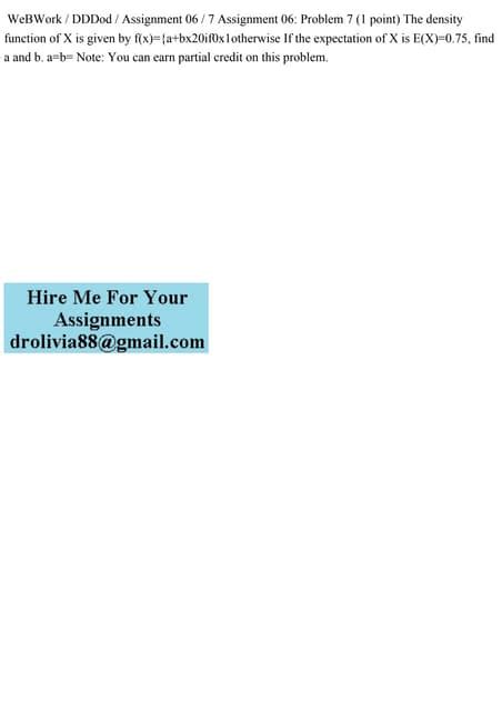 webwork dddod assignment 06 7 assignment 06 problem 7 1 point pdf