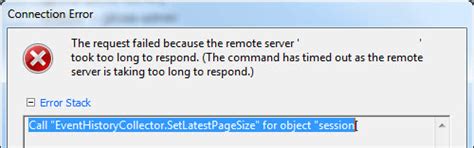 Vmware 51 Vcenter Appliance Call Eventhistorycollector