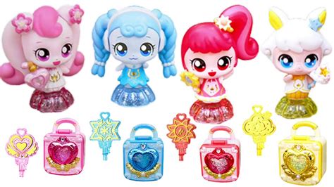 🔑 알쏭달쏭 캐치티니핑 하츄핑 꾸래핑 나나핑 솔찌핑 피규어 비교영상 알쏭달쏭 캐치티니핑 시즌3 Youtube