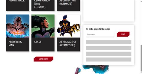 React Marvel Codesandbox