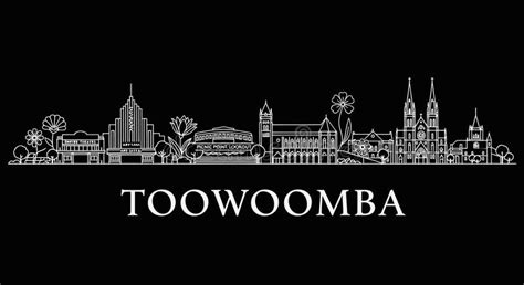 Queensland Skyline Stock Illustrations 331 Queensland Skyline Stock