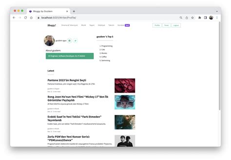 Github Gozdemogusblog Project Core Identity Api A Dynamic Blog Web