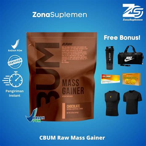 Jual Cbum Raw Mass Gainer 12 Lbs Weight Gain Shopee Indonesia