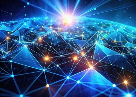 Visualizing Global Connectivity An Abstract Big Data Network Depicting