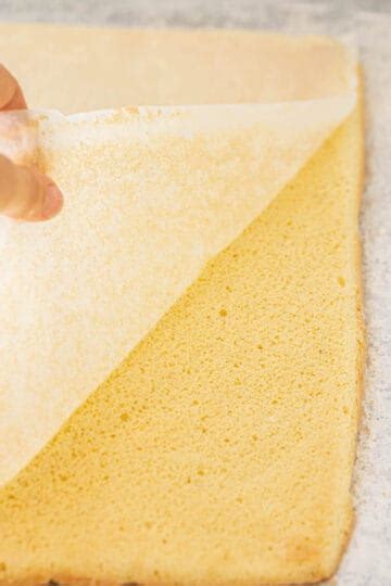 Lemon Swiss Roll Baking With Butter