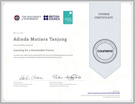 Courseracertification Sustainability Adinda Tanjung