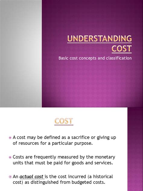 Pdf 6 Cost Classification Dokumentips