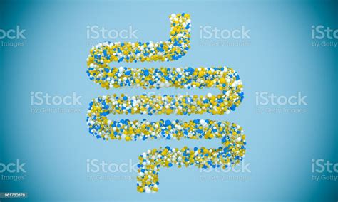 대 장 개념 표현 안에 박테리아 3d 그림입니다 창자에 대한 스톡 사진 및 기타 이미지 창자 복부 건강한 생활방식 Istock