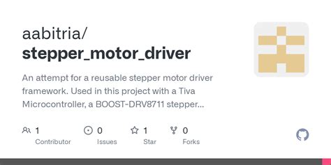 Github Aabitriasteppermotordriver An Attempt For A Reusable