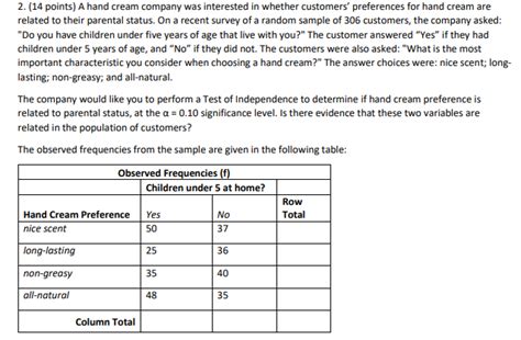 Solved For Each Problem Show At A Minimumthe Null And