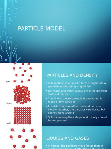 Particle Model Pdf Temperature Gases Particle Model Pdf Temperature Gases