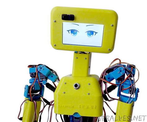 Aspir Full Size 3d Printed Humanoid Robot