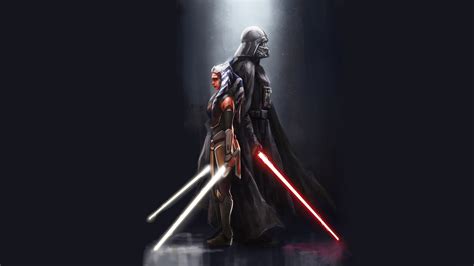 Ahsoka Tano X Darth Vader Wallpaper Hd Movies K Wallpapers Images