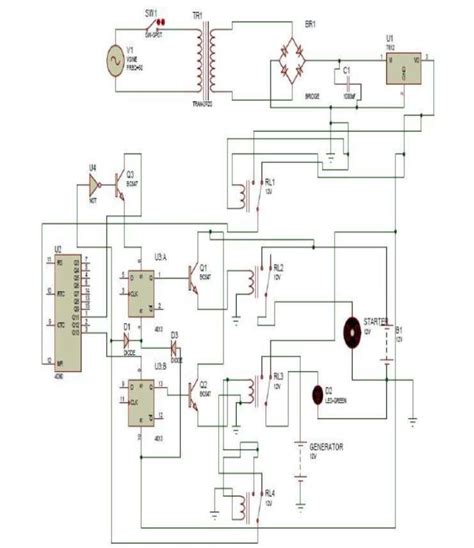 Manual Changeover Switch For Generator Circuit Diagram Wiring Diagram