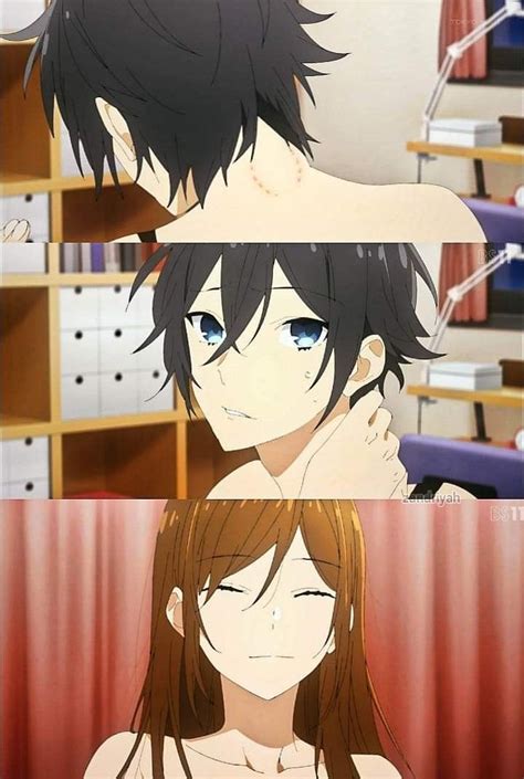 Horimiya Horimiya Bite Mark Horimiya Izumi Tattoo Horimiya Kiss