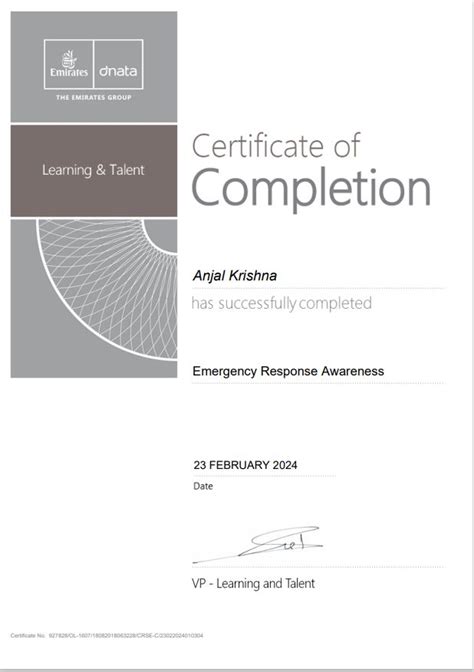 Anjal Krishna On Linkedin Emrgency Response Awareness