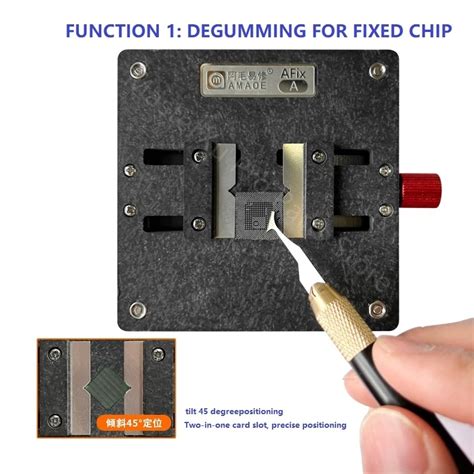 Amaoe Afix A Multifunctional Glue Removal Cpu Ic Chip Fixture Almhtrf