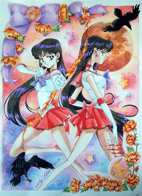 Sailor Mars Fan Art Sailor Pluto Sailor Moon Fan Art Sailor Moon