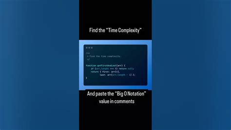 “can You Guess The Time Complexity ⏳🔢 Bigonotation Coding