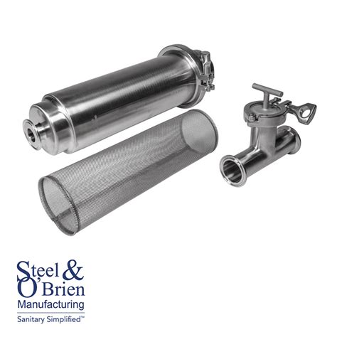 Steel And Obrien Inline Strainersfilters Oliver M Dean