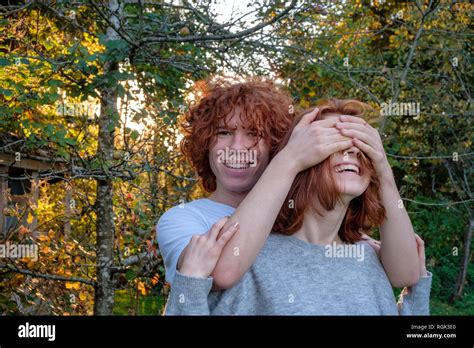 Brother And Sister Having Fun Hi Res Stock Photography And Images Alamy