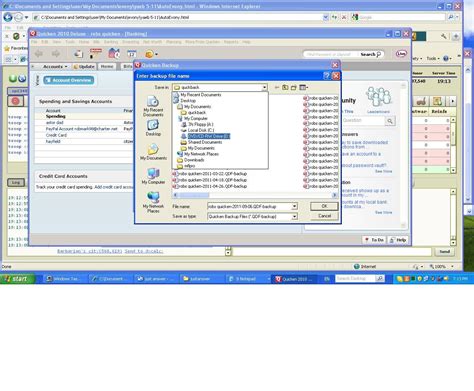 How Do I Backup Quicken To My Flashdrive The Only Option I Get Is C Drive