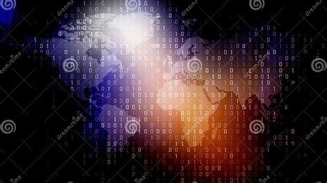 Global Network Secured Through Binary Code And Encryption Exploring Cyber Security And Data