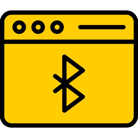 Bluetooth Generic Outline Color Icon