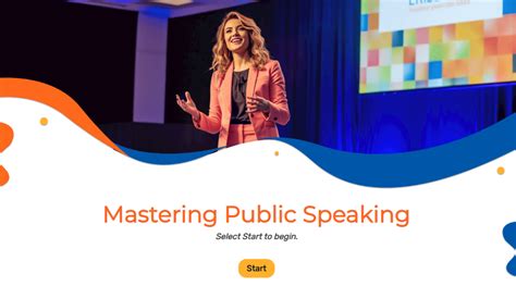 Mastering Public Speaking Elearning