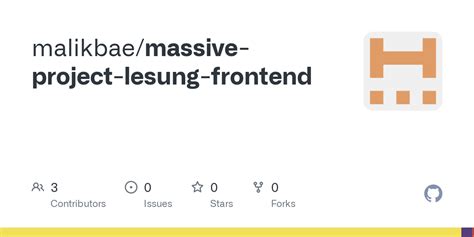 Github Malikbaemassive Project Lesung Frontend
