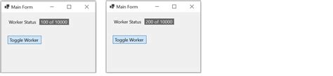 C Background Worker Is Not Reporting Progress Winforms Stack Overflow