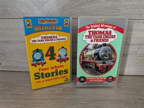 Thomas The Tank Engine Vhs Bundle X2 Uk Pal Vhs Release £1999