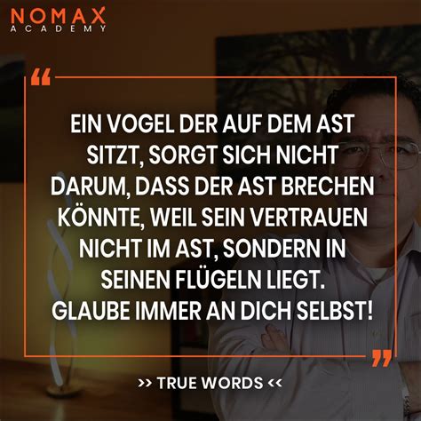 Ein Vogel Der Auf Dem Ast Sitzt Sorgt Sich Nicht Darum Dass Der Ast