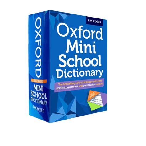 English Original Oxford Mini School Dictionary Mini Portable Oxford