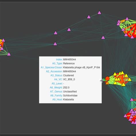 Interactive Subgraph Produced By Graphanalyzer For A Vcs Triangles And Download Scientific