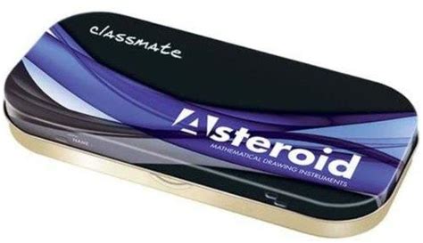 Rectangular Tin Classmate Geometry Box Color Blue At Rs 200 In Navi