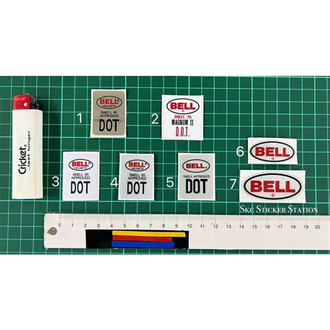 Bell Helmet Sticker Designs Printing Helmet Sticker Dot Bell Helmets