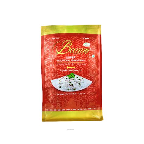 Купить Banno Рис басматі Преміум (супер традиційний), 1 кг, цена 150 ...
