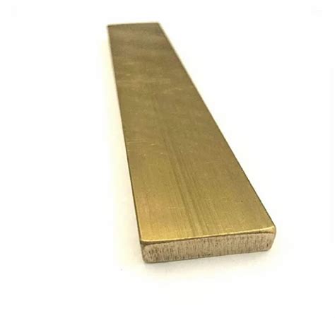Rectangular Brass Flat Bar Thickness 12 Mm 6 Meter At ₹ 750kg In Mumbai