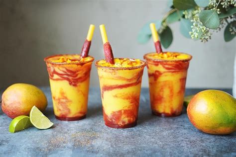 Mangonada Mango Chamoyada Mexican Recipes By Muy Delish