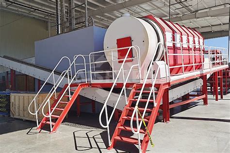 트롬멜 스크린 산업용 스크리닝 장비 Gep Ecotech