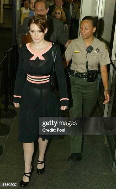 Winona Ryder Shoplifting Photos And Premium High Res Pictures Getty