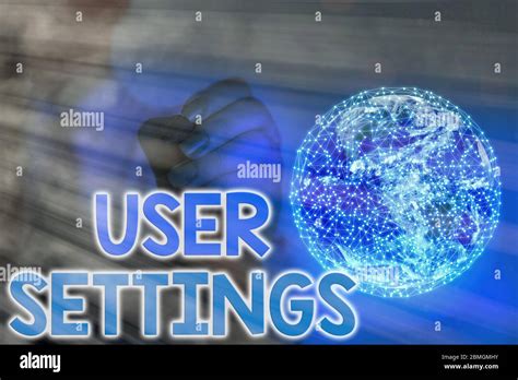 Handwriting Text Writing User Settings Conceptual Photo Configuration